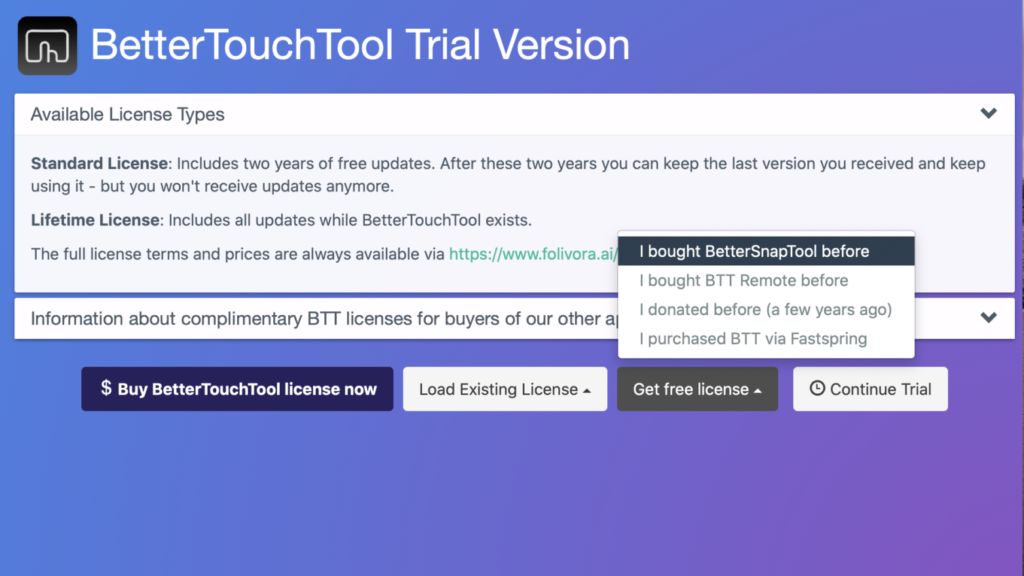 【実質無料】BetterTouchTool（ベタータッチツール）インストール方法を徹底解説！ | ふぁんふぁんブログ